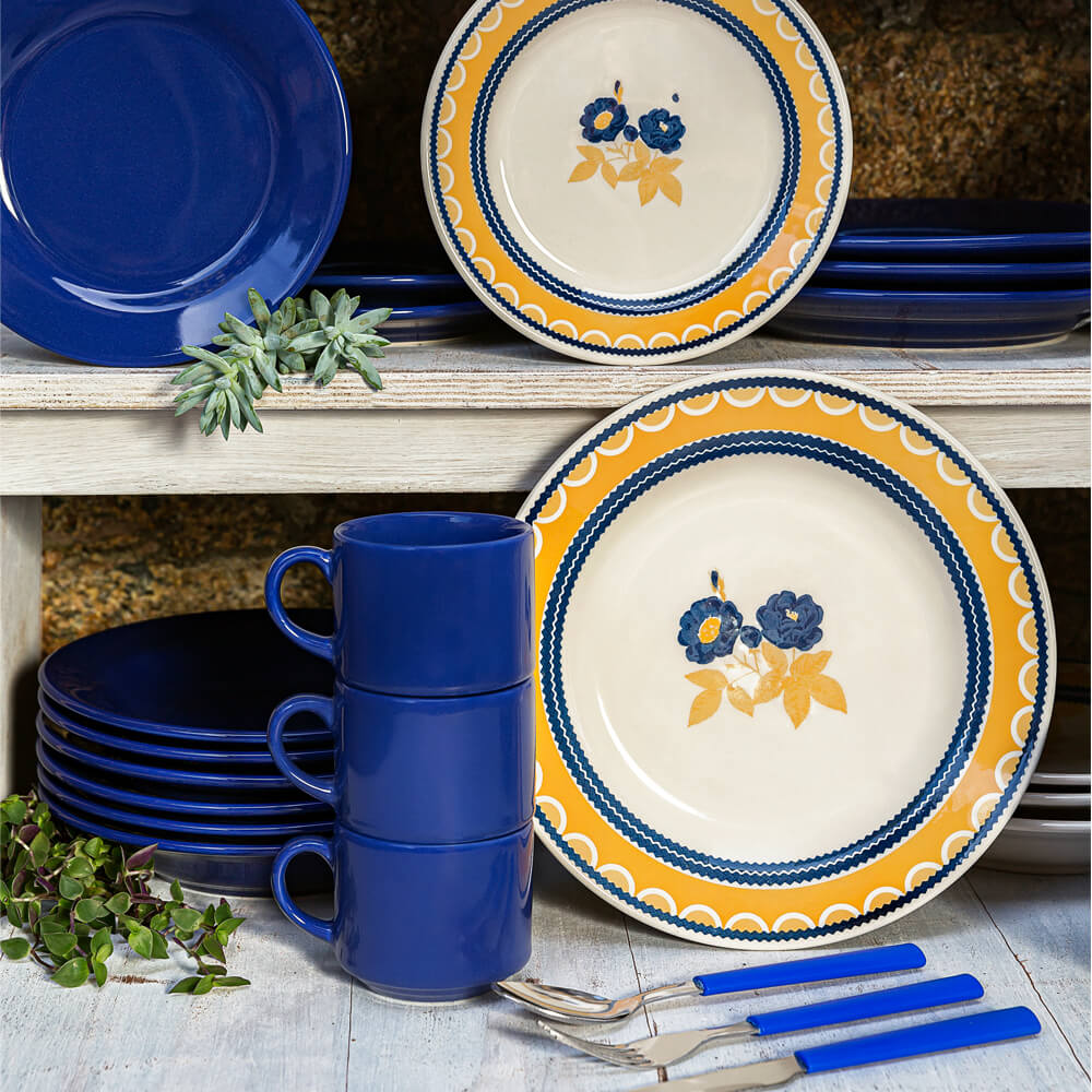 Prato Sobremesa 18 Cm Biona Donna Giardino - Biona